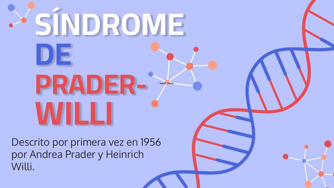 Síndrome de Prader Willi | Marilyn Silva | uDocz