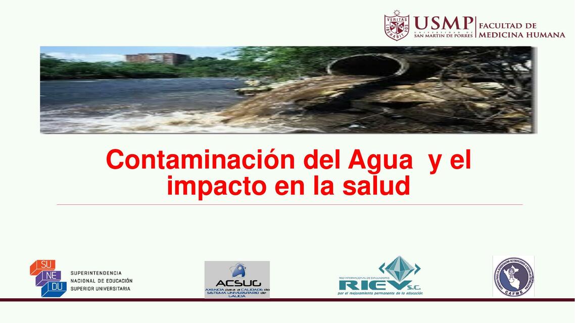 23 Contaminación Del Agua y El Impacto En La Salud | Tiroxina Med | uDocz