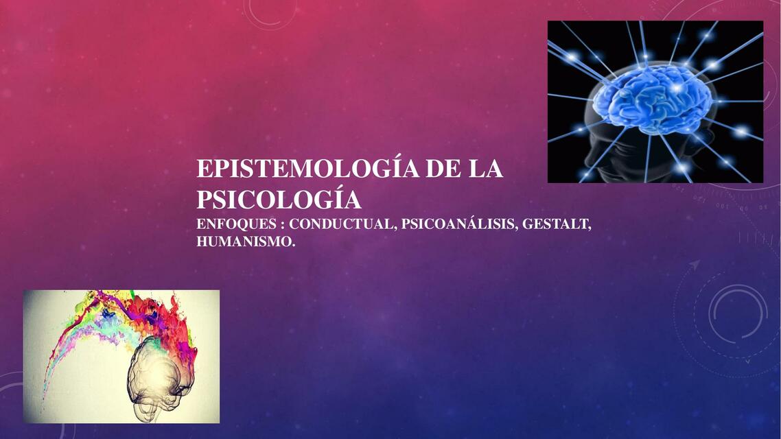 Enfoques Psicológicos (Epistemología de la Psicología) | Lina Marcela Naveros Trujillo | uDocz