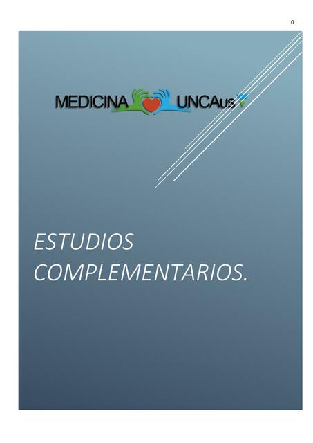 Estudios complementarios | Daniela Esnarriaga | uDocz
