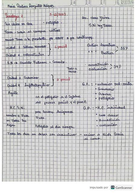 Semiología Apuntes | maria ronquillo | uDocz