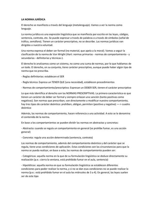 La Norma Jurídica | Ana Gisela Mercado | uDocz