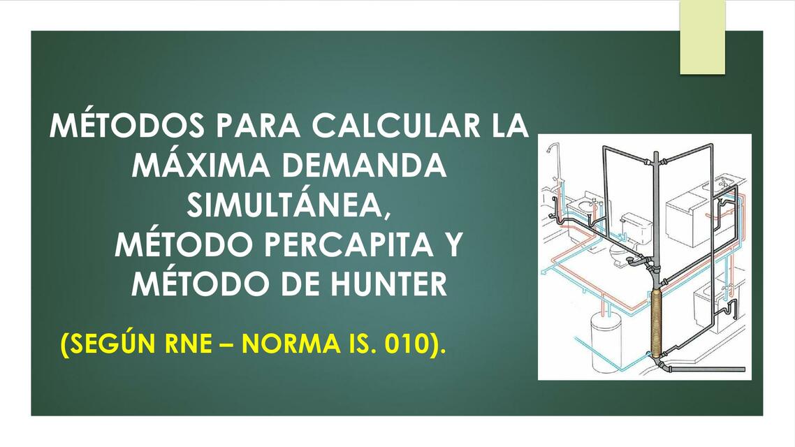 Métodos para Calcular la Máxima Demanda Simultánea | Apuntes de ...