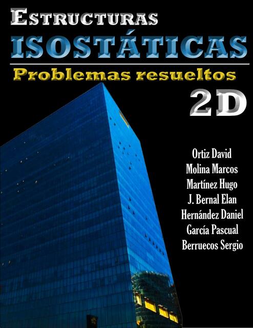 Libro De Estructuras Isostáticas Verión Venta | Rafael Espinosa Manso | uDocz