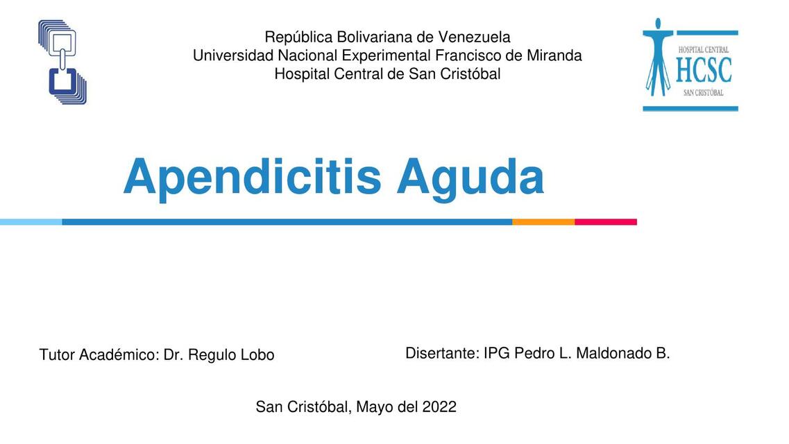 Apendicitis Aguda | Jailene Bayter | uDocz