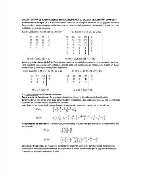 Examen de Admisión BUAP | DocsExamenes | uDocz