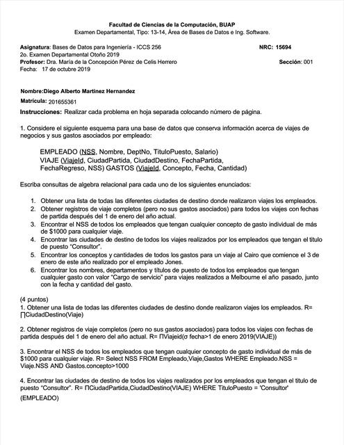 Examen de Admisión BUAP | DocsExamenes | uDocz