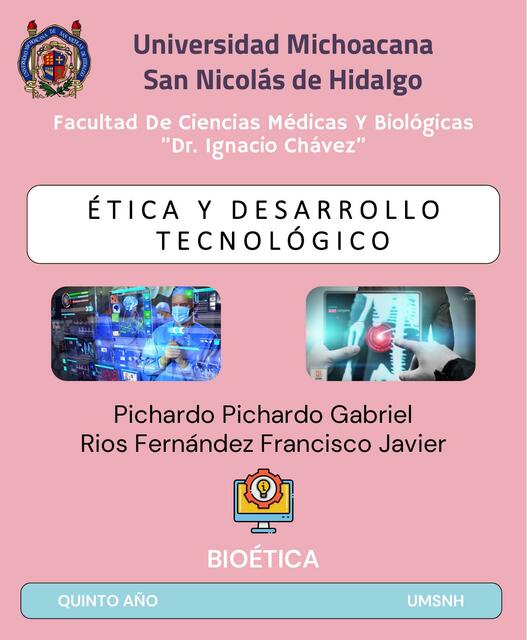 Ética y Desarrollo Tecnológico | Javier Rios | uDocz