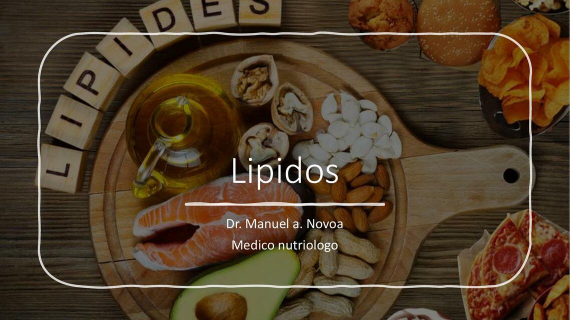 Lipidos Nutrición usam | Kevin Turcios | uDocz