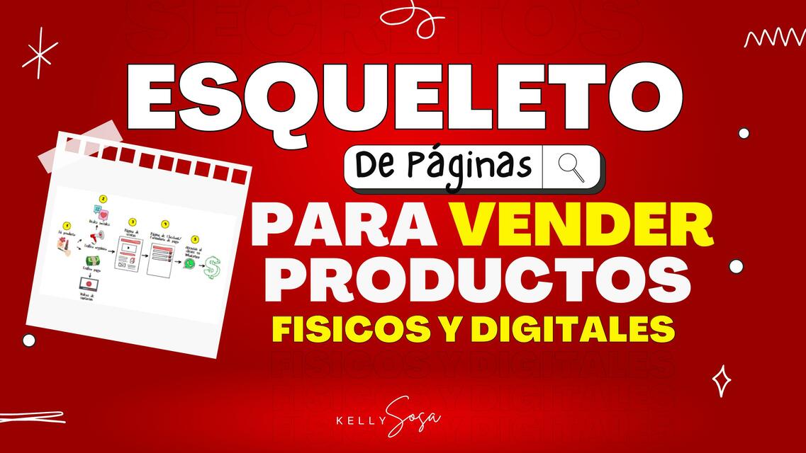 Esqueleto de Páginas para Vender Productos Físicos y Digitales | kelly ...