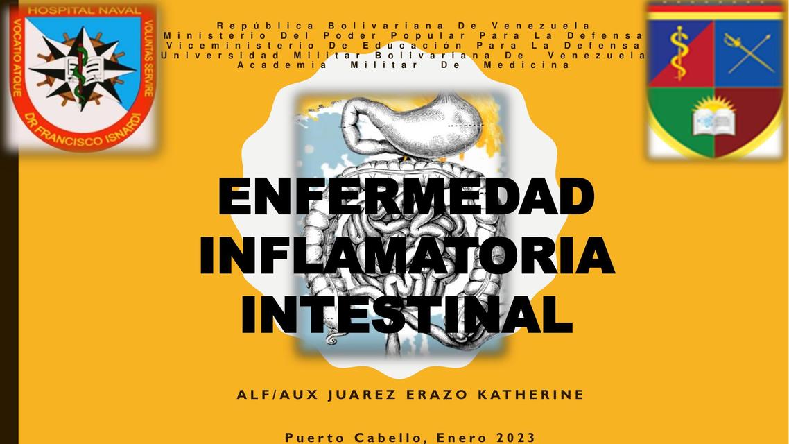 Enfermedad inflamatoria intestinal | Katherine Juárez | uDocz