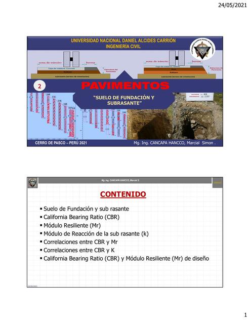 Suelo de Fundación y Subrasante | Jhonatan Mallqui | uDocz