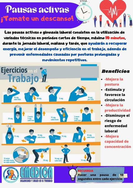 Pausas Activas | Jessica Remuzgo Alva | uDocz