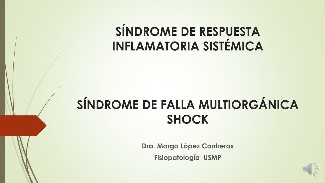 Síndrome De Falla Multiorgánica Shock | Tiroxina Med 🩺 | uDocz
