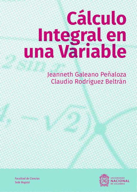 Flashcards de Cálculo Integral en una Variable | Por Todo Cálculo | uDocz