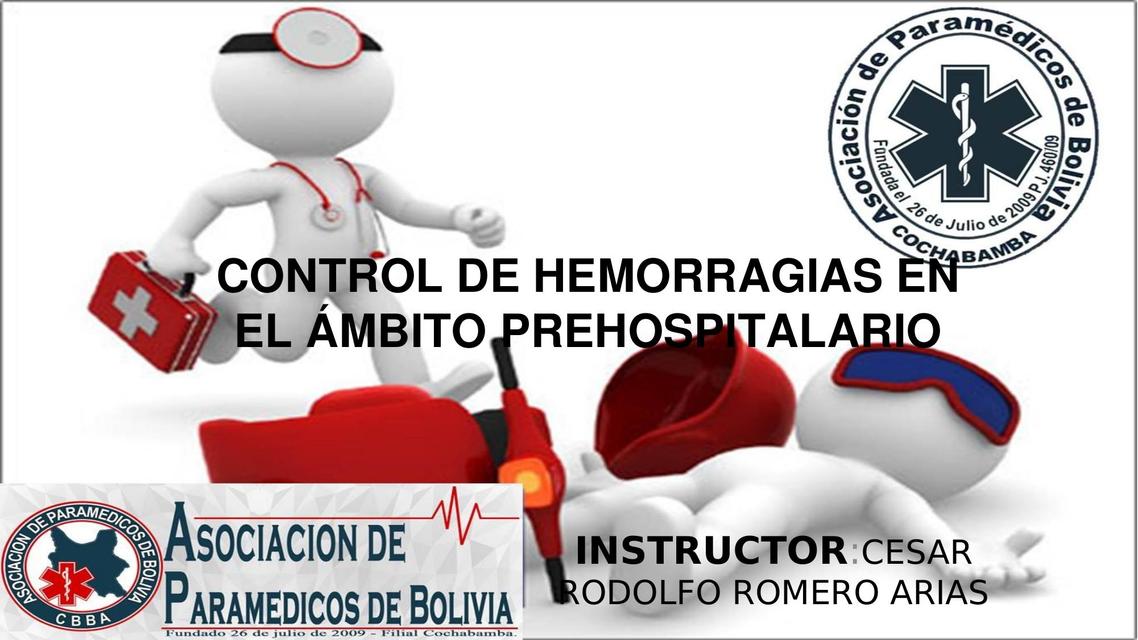 CONTROL DE HEMORRAGIAS EN EL AMBITO PREHOSPITALARIO | Dr.Black | uDocz