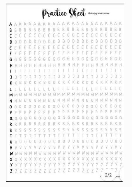 Lettering Plantilla | Mayen Capitán | uDocz