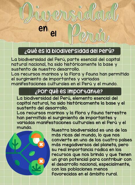 Diversidad en el perú | pamiu-u | uDocz