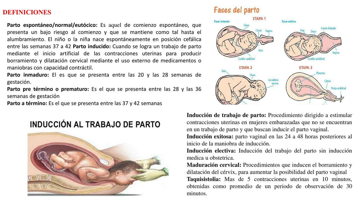 Conducción y Trabajo De Parto | LaPepaMédica | uDocz