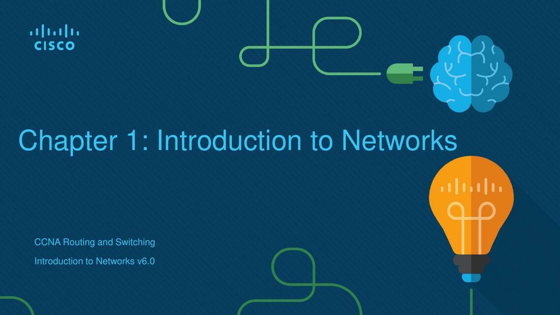 Ccnav7 Chapter 1 Introduction To Networks Docsexamenes Udocz