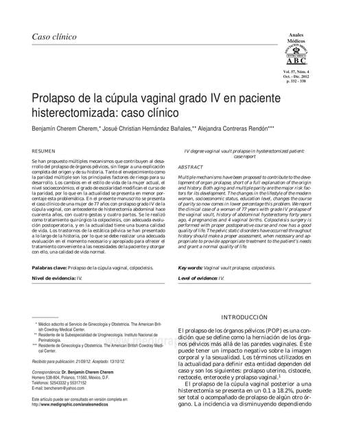 Resúmenes de Colpocleisis | Descarga apuntes de Colpocleisis