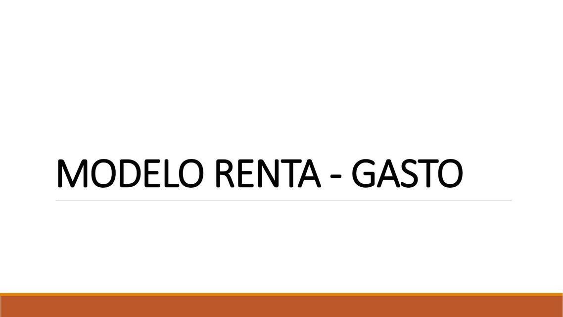 Modelo Renta- Gasto | Tommy Hilfiger | uDocz