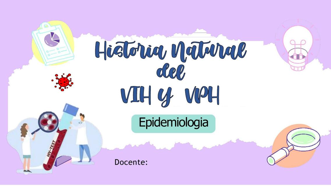Historia Natural del VIH y VHP | ESTHER Quispe | uDocz