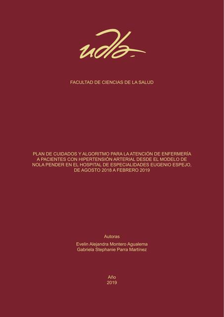 PAE | Enfermería | uDocz