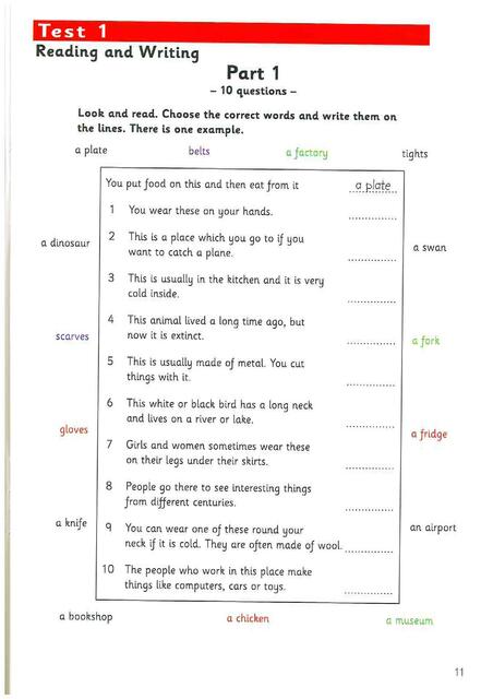 Reading and Writing | AITANA PEÑALVER IBARRA | uDocz