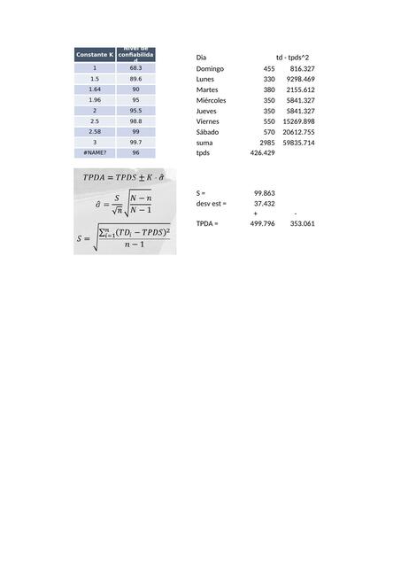 Cálculo de TPDA y Qmax | RODRIGO ESPINOZA SIÑANI | uDocz