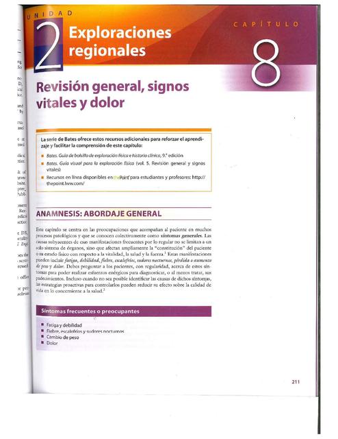 Revisión general, signos vitales y dolor | Van D | uDocz