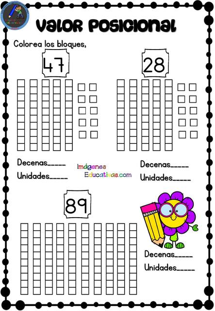Fichas para Trabajar el Valor Posicional | YUDOC.ORG | uDocz