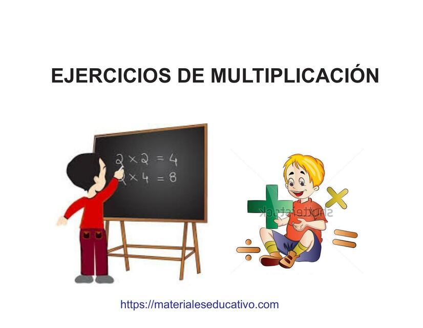Ejercicios de multiplicación | YUDOC.ORG | uDocz