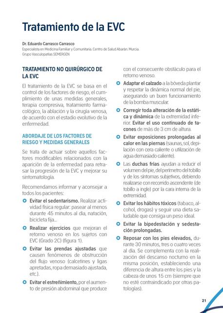 Evc Tratamiento | ensaludyconocimiento | uDocz