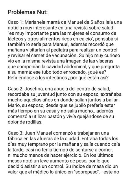 Casos Problemas NUT | Medula_Med | uDocz