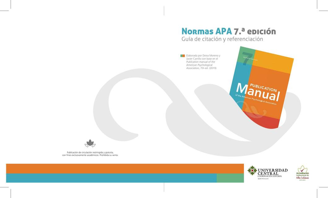 Guía Normas apa 7 edición | Catalina | uDocz