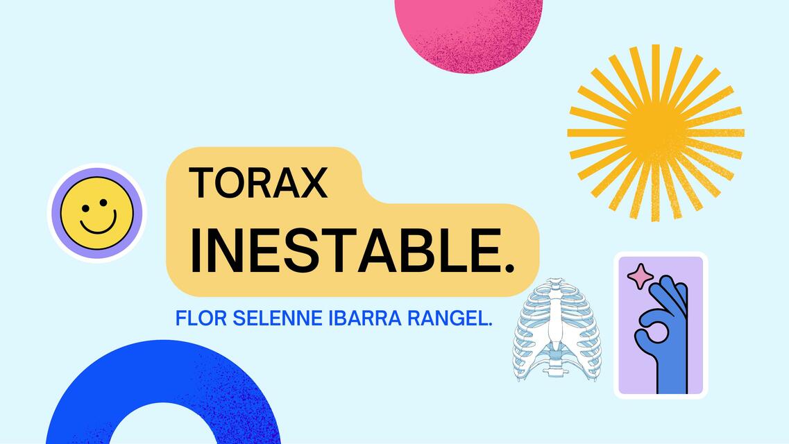 Tórax Inestable | Flor Ibarra | uDocz
