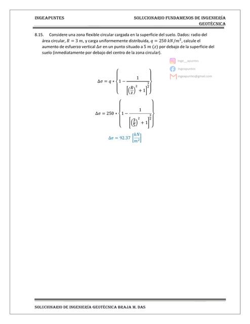 Solucionario Ingeniería Geotécnica Braja Das | uDocz