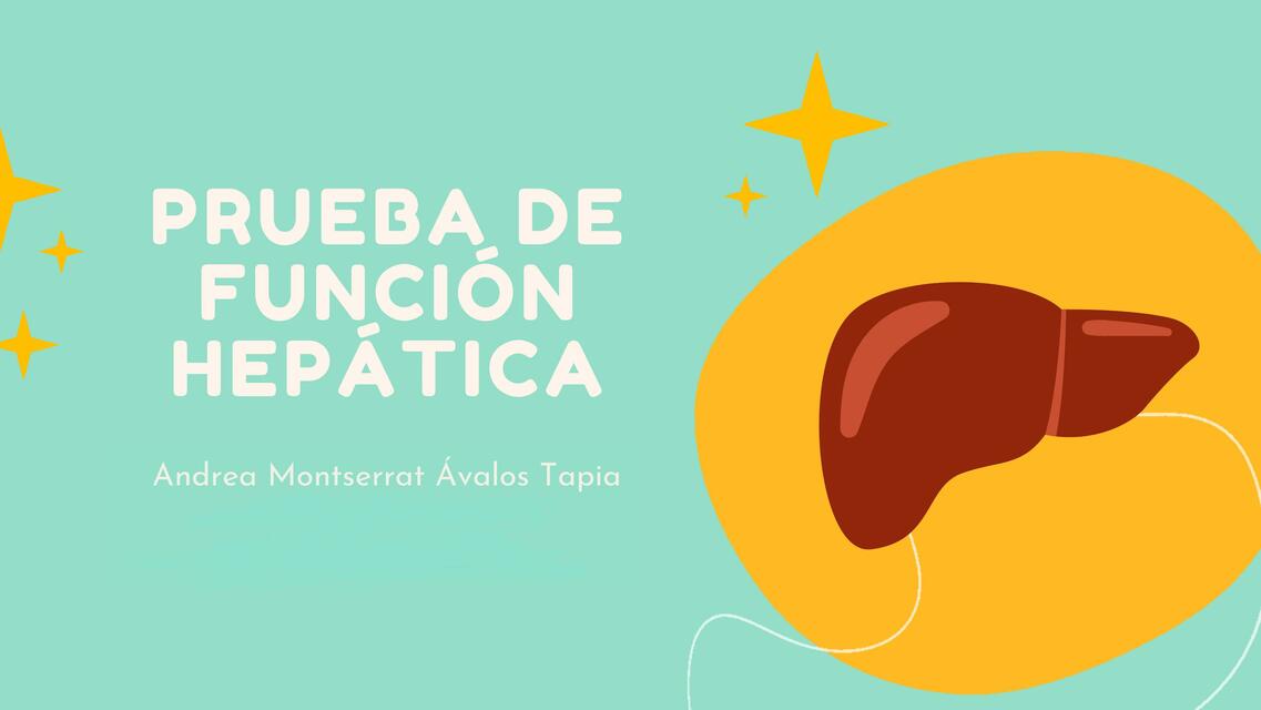Pruebas de Función Hepatica | Andrea Avalos | uDocz