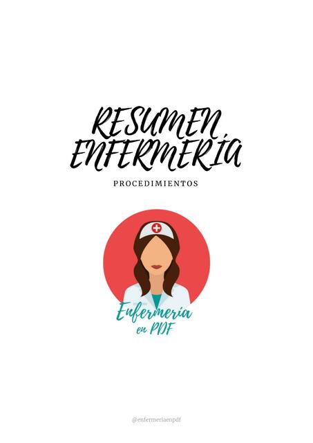 Procedimientos | Enfermería | uDocz