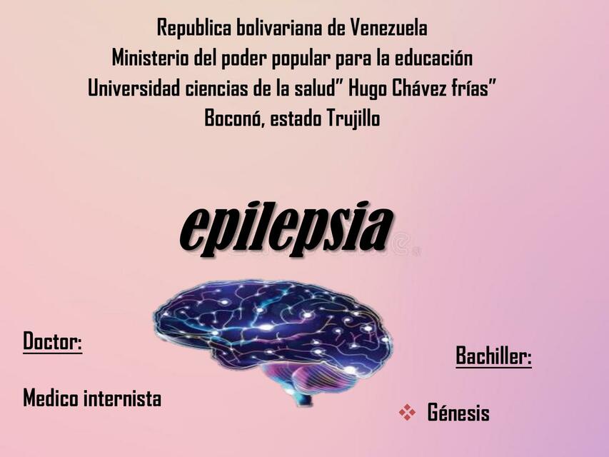 Flashcards de Epilepsia | Por genesis cartaya | uDocz