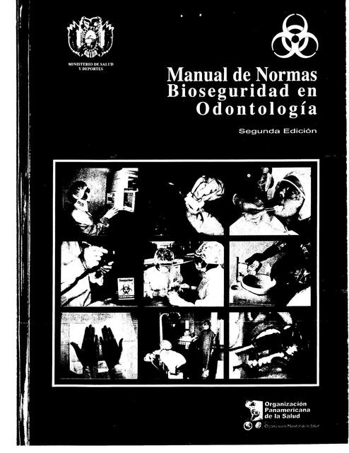 Manual de Normas Bioseguridad en Odontología | Johana Ruiz | uDocz
