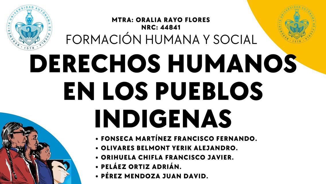 Derechos Humanos en los Pueblos Indígenas | Anónimo | uDocz