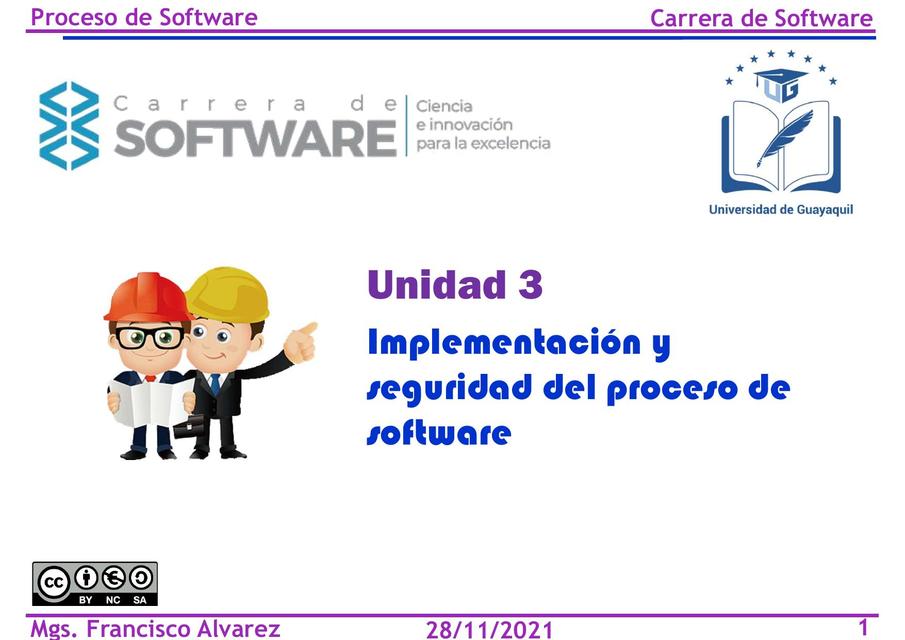 Implementación y seguridad del proceso de software | Narcisa Carrillo ...