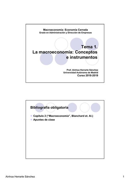 La Macroeconomía Erick Popoca Udocz