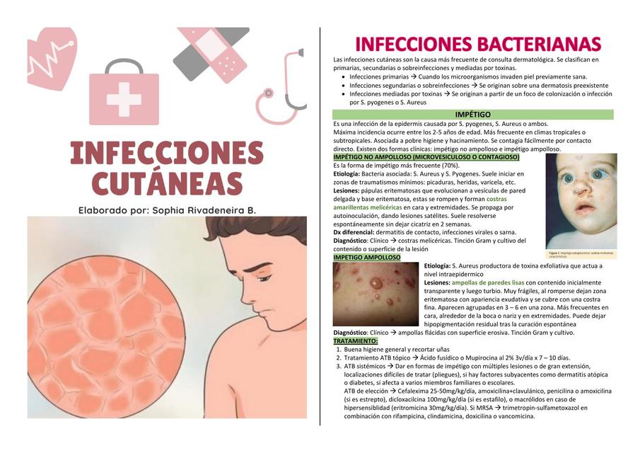 INFECCIONES DE LA PIEL EN PEDIATRIA | Ana Sophia Blogs | uDocz