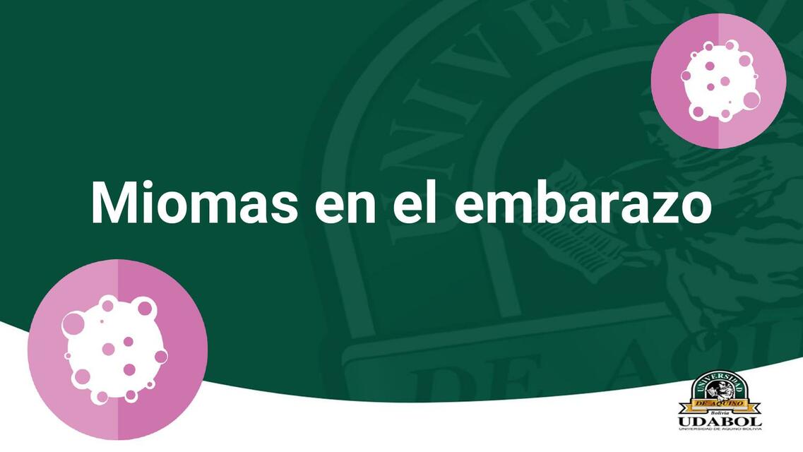 Miomas en el embarazo | uDocz