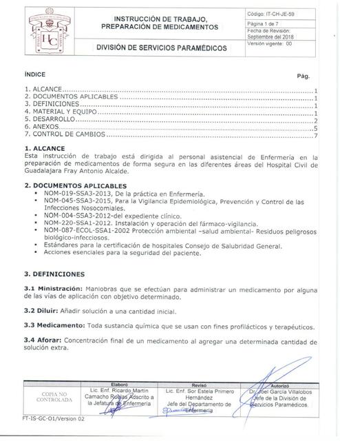 Aforar en enfermería | enfermeriadigital | uDocz