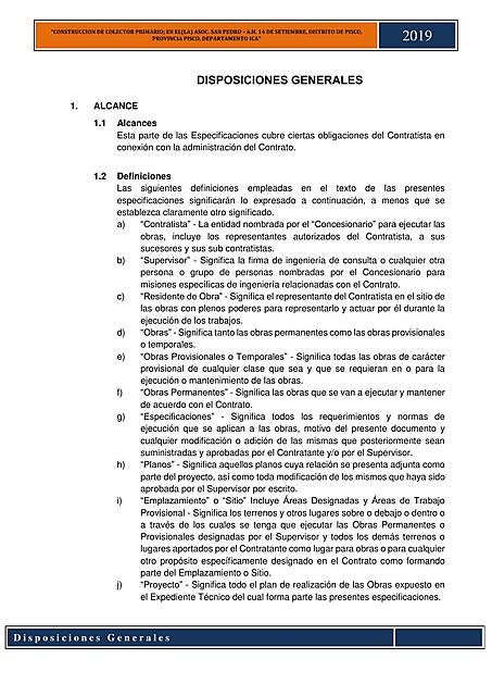 DISPOSICIONES GENERALES | Ronal Meris Mora | uDocz