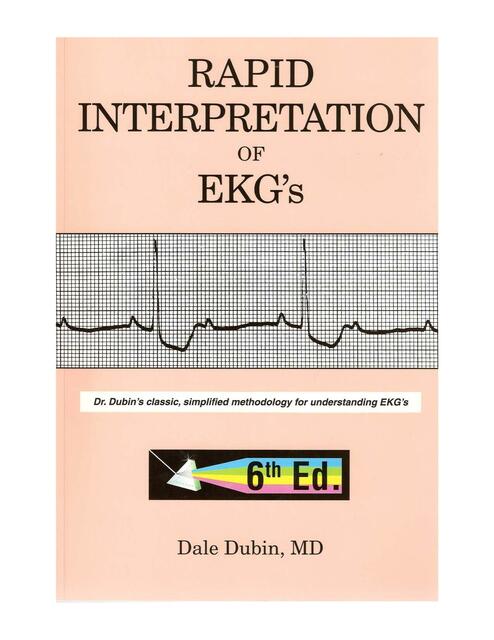 Rapid Interpretation of Ekg´s | Enfermería | uDocz